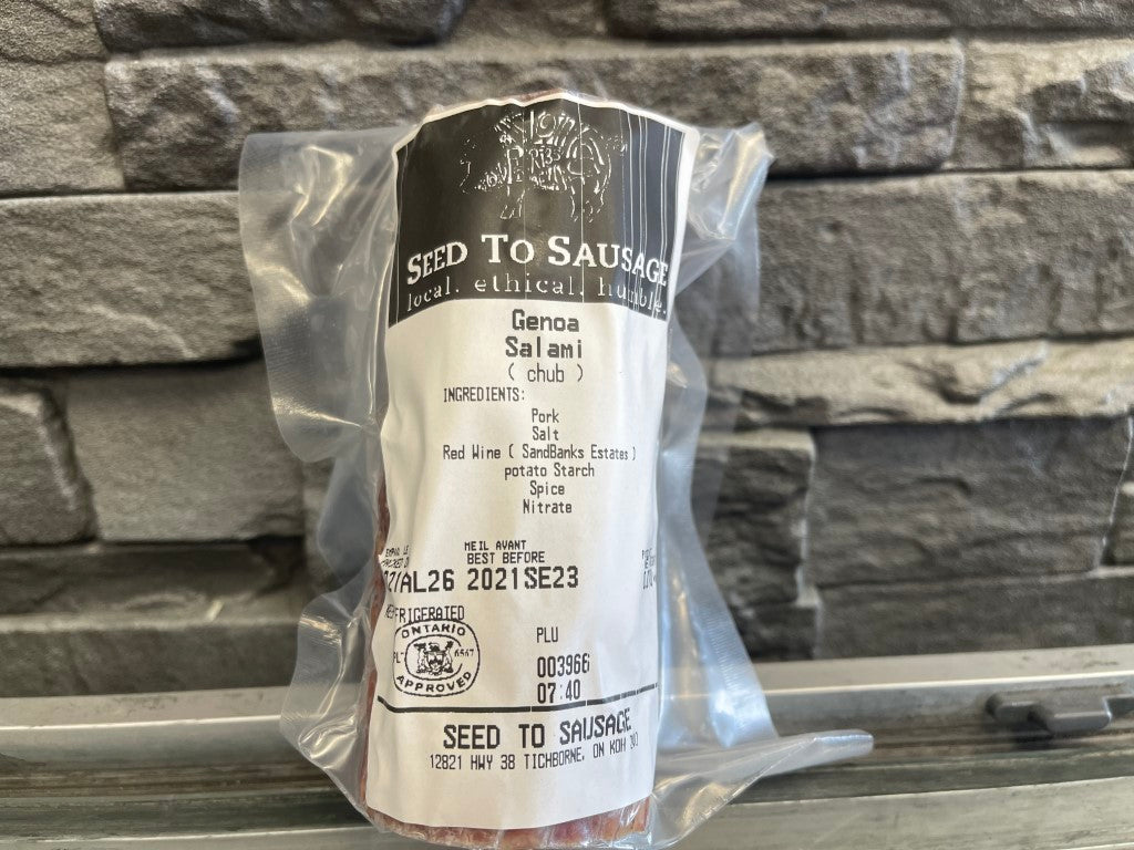 Genoa Salami — Pig & Olive Premium Meats
